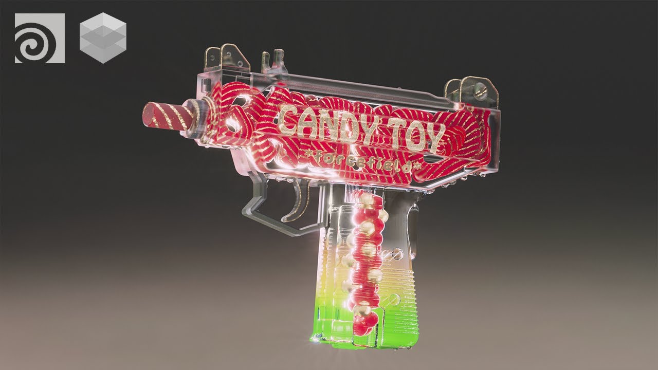 Candy Force in Houdini & Redshift - YouTube