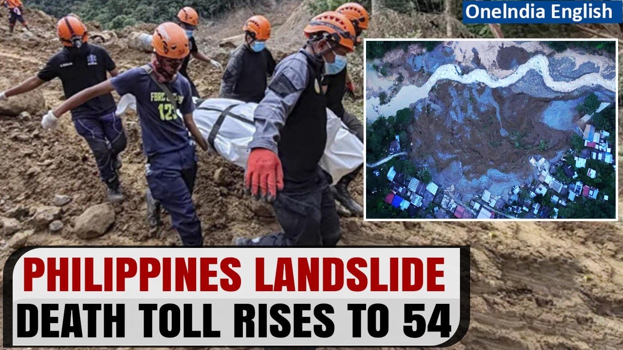 Philippines Landslide: Gold mining village in South Philippines buried ...