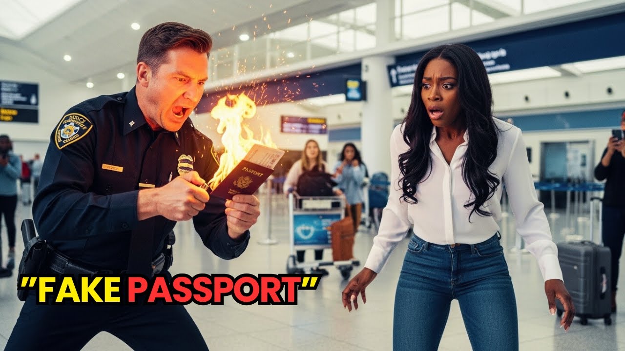 Black Woman’s Passport Burned by Airport Cops — Their Biggest Mistake ...