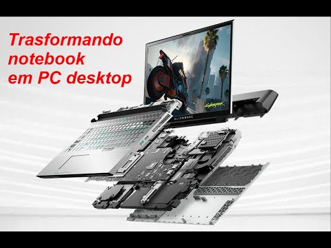 Transformando Notebook em PC desktop - YouTube