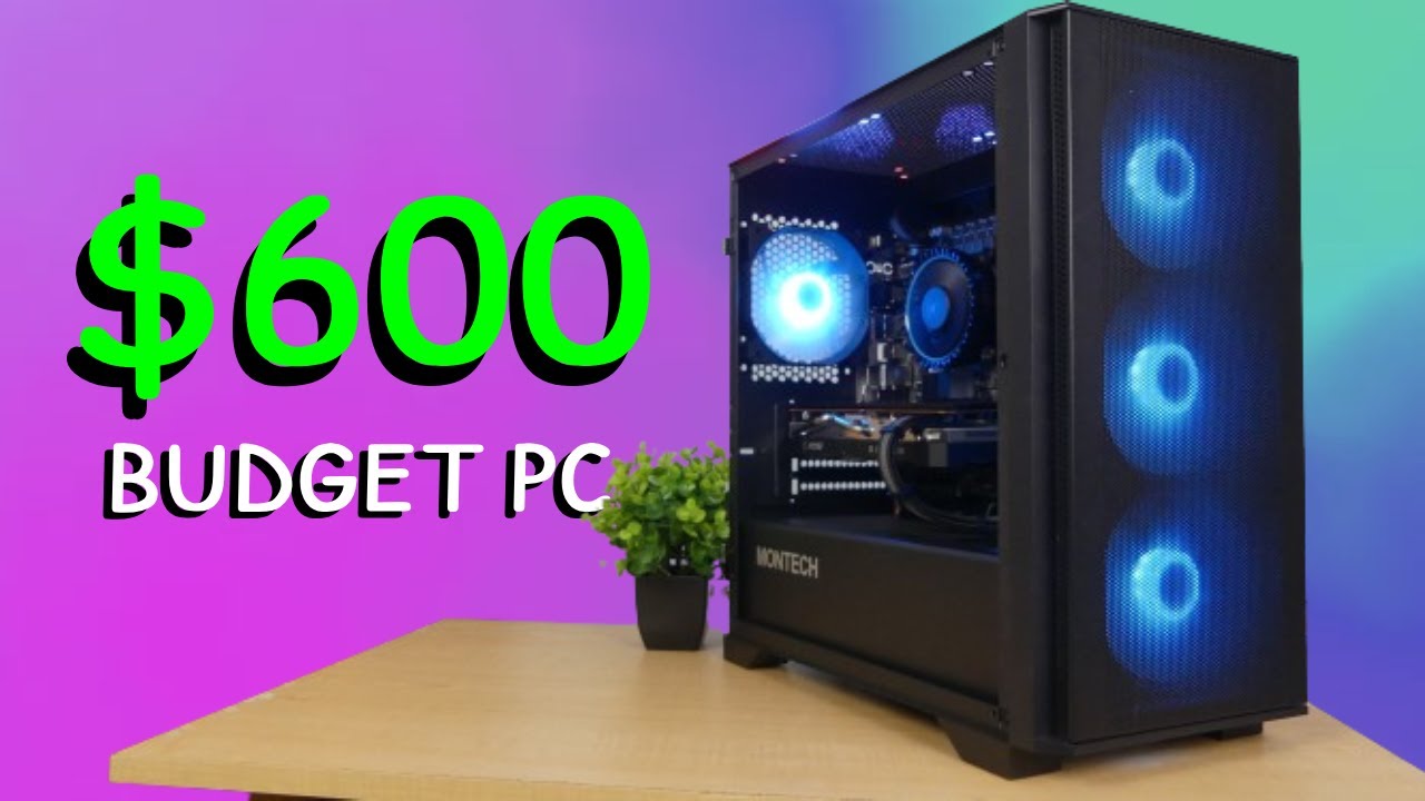 I Built a BUDGET GAMING PC for $600 - YouTube