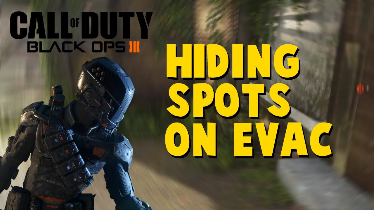 Call of Duty Black Ops 3: EVAC hiding places/ spots - YouTube