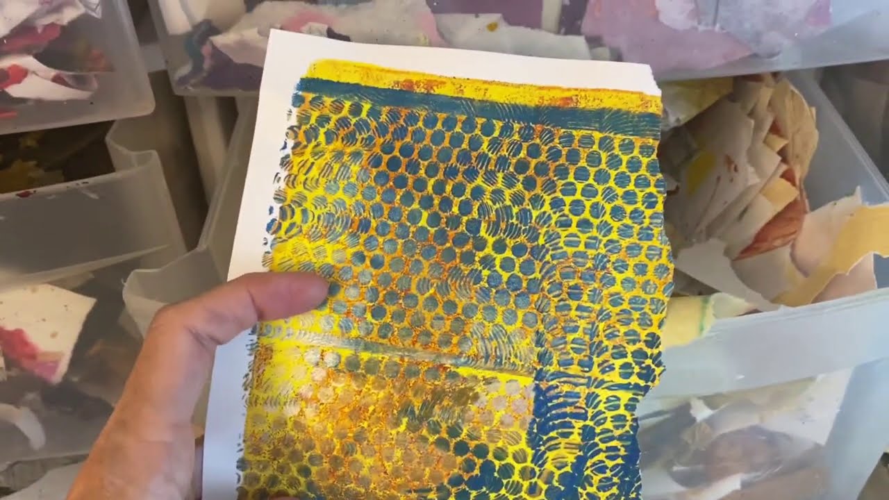 Collage Paper Storage Solutions–Tutorial Tidbits - YouTube