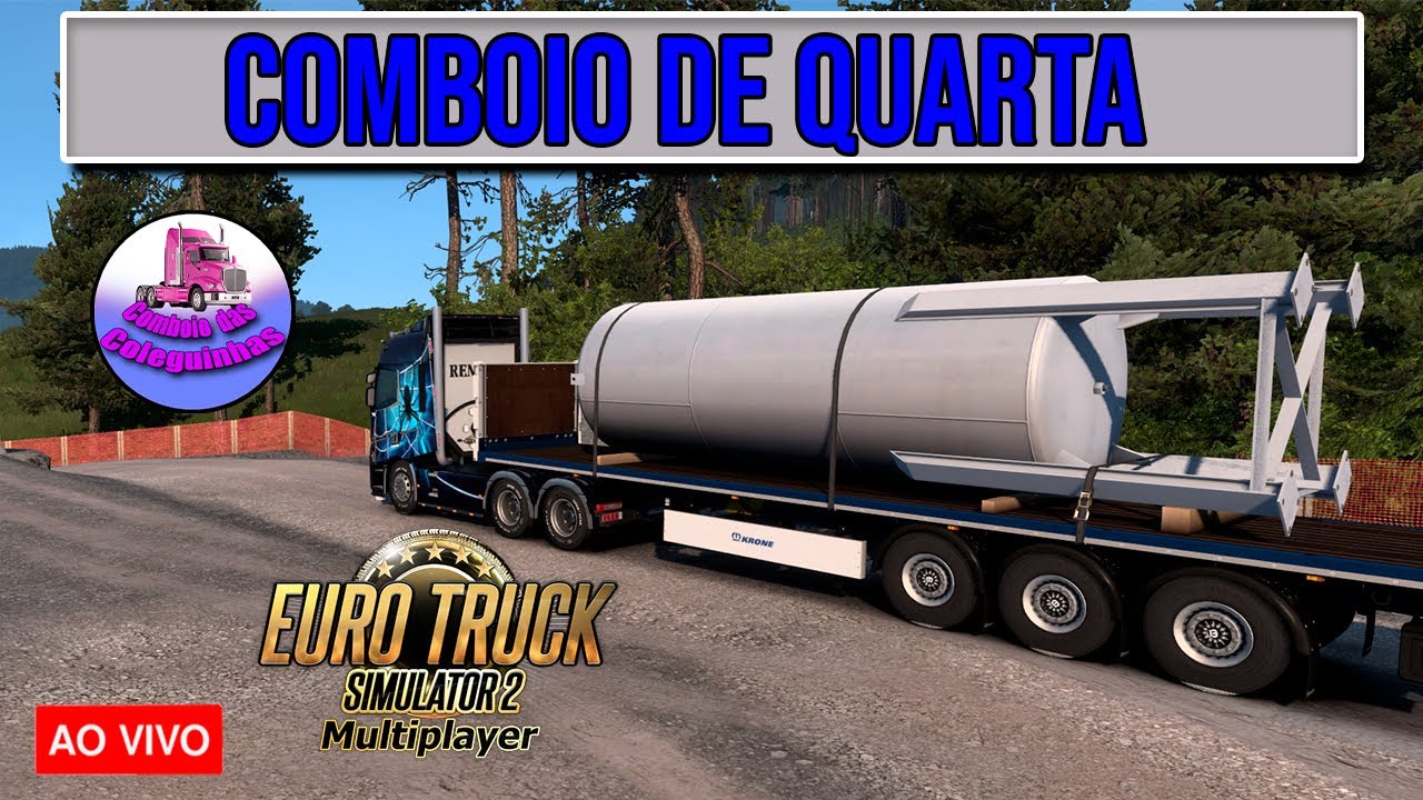 Gameplay Euro Truck Simulator 2 Comboio De Quarta Youtube