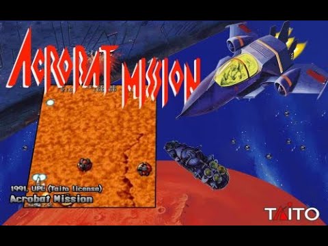 Acrobat Mission (1991) - Arcade MAME - YouTube