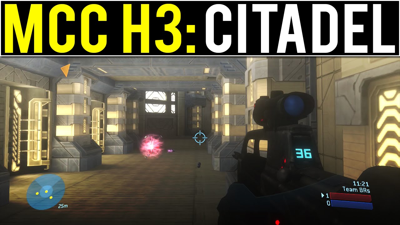 Halo: Master Chief Collection - Halo 3 Citadel Gameplay - YouTube