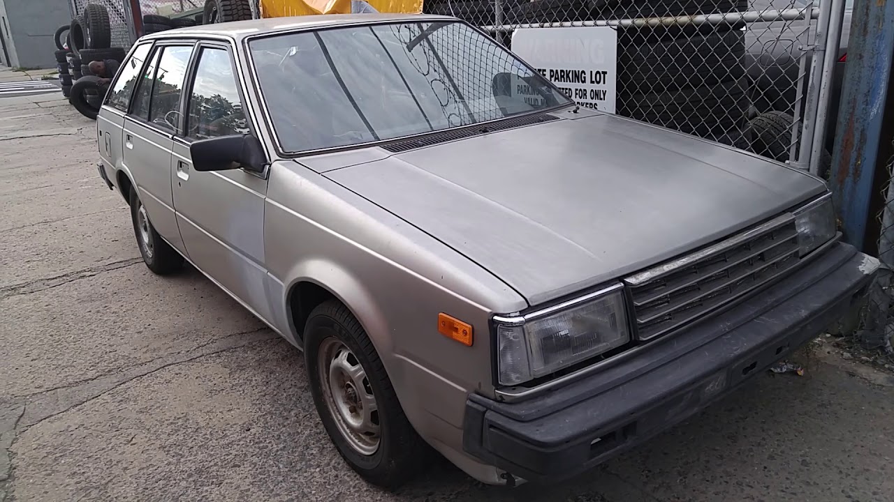 1985 Nissan Sentra Wagon - YouTube