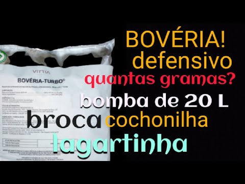 BOVÉRIA turbo defensivo. quantas gramas. combate esses insetos? @cafe ...