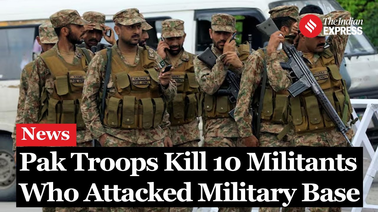 Pakistani Troops Kill 10 Militants Responsible For Bannu Cantonment ...