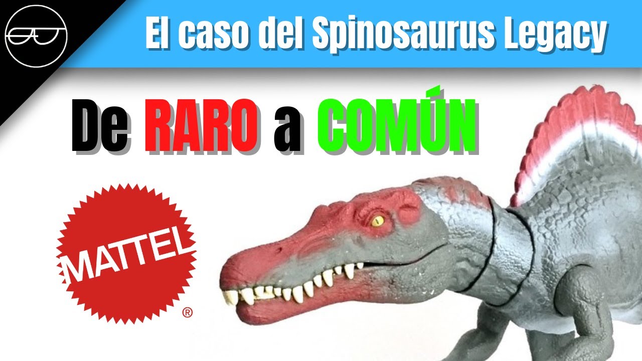 La curiosa historia del Spinosaurus Legacy Collection de Jurassic World ...
