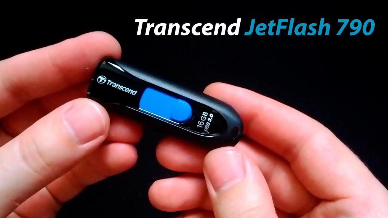 Transcend JetFlash 790 TS16GJF790K - YouTube