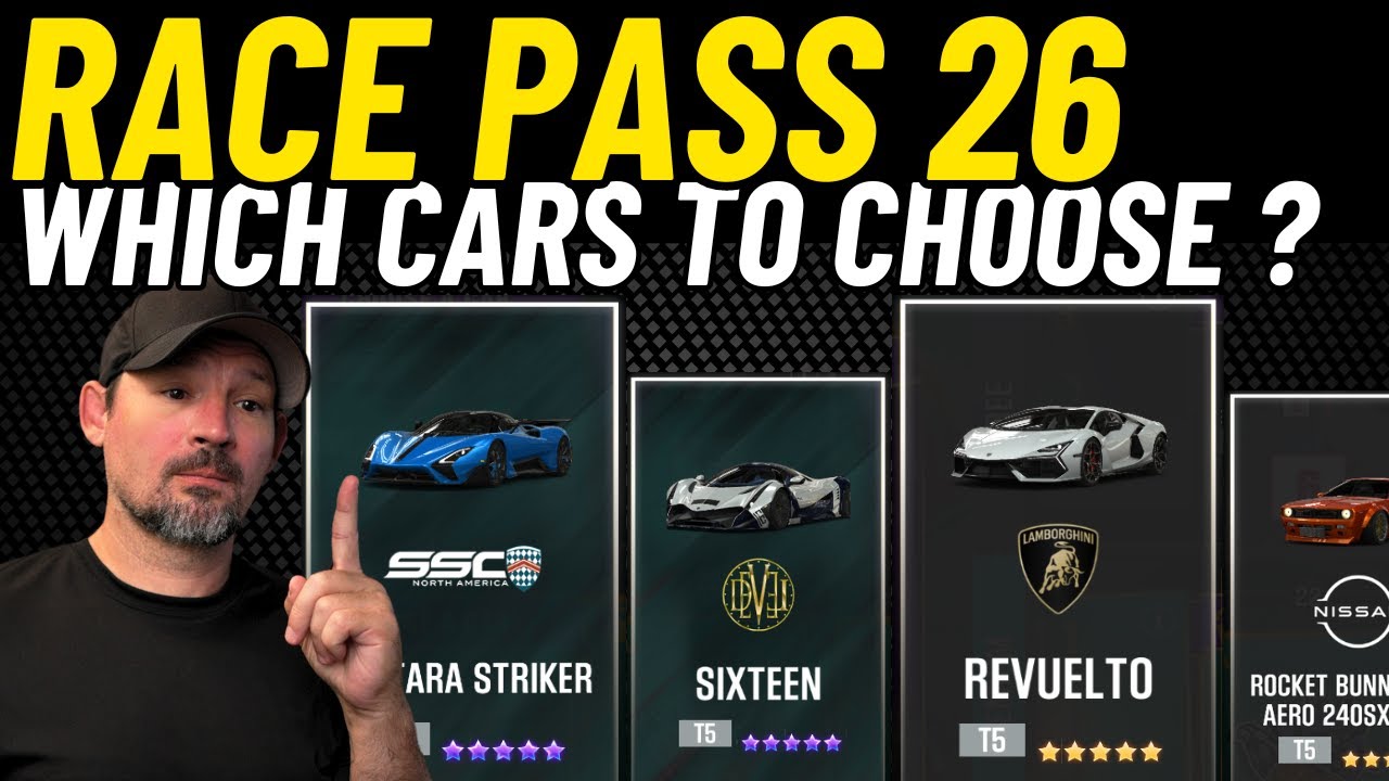 CSR2 Race pass 26 Which Car To Choose | Best Race Pass Cars - YouTube