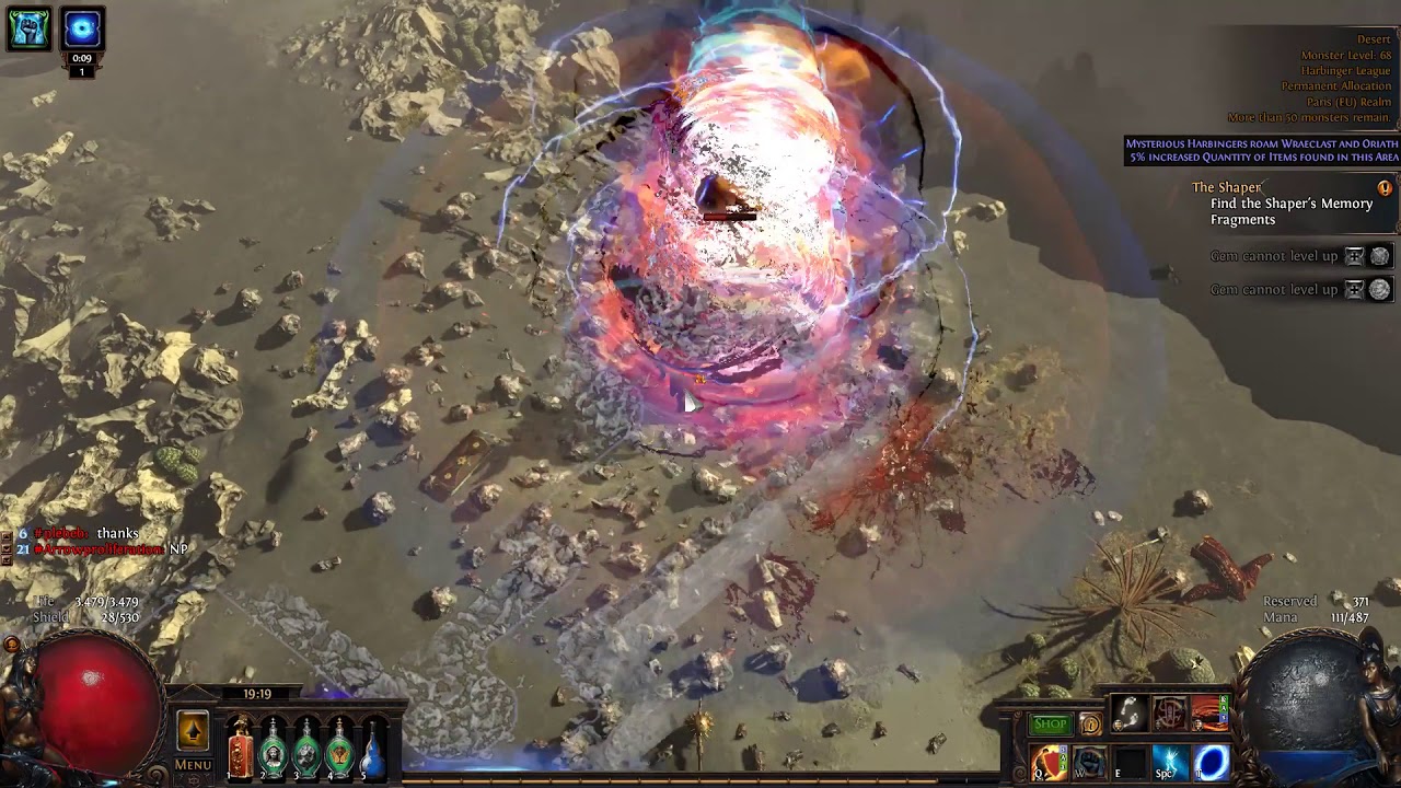 CoC Discharge Cyclone/Shield Charge (Shit Gear) - YouTube