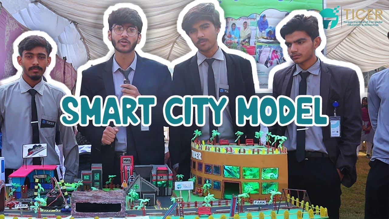 Smart City Model by TICER Student | 8th Lodhran Science Fair 2024 ...