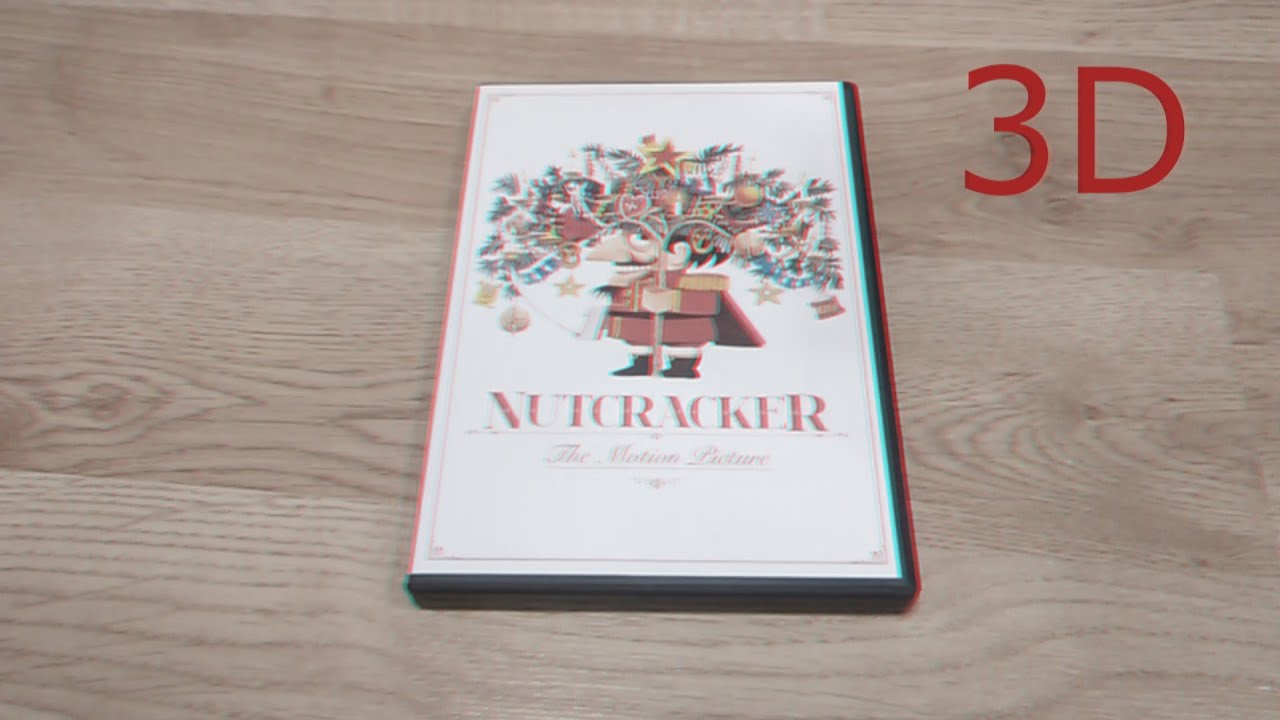 Nutcracker The Motion Picture 2017 DVD Unboxing 3D - YouTube