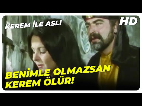 Kerem ile Aslı - Aslı, Kerem'in Hayatı İçin Kara Vezir ile Evlenmeyi Kabul Ediyor