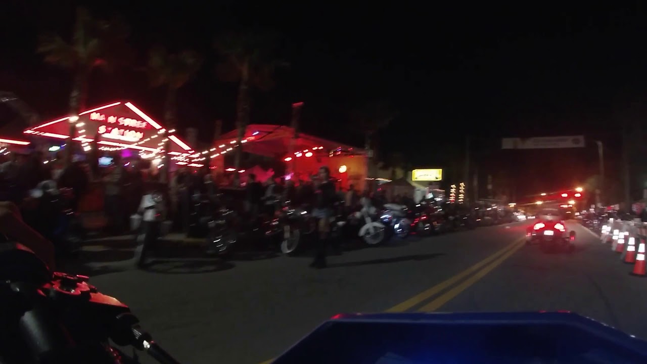 Daytona beach fl bike week 2020 - YouTube