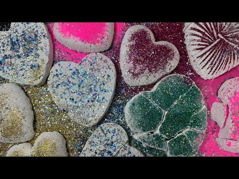 Plain heart with glitter collab with @creativelifee | sifting