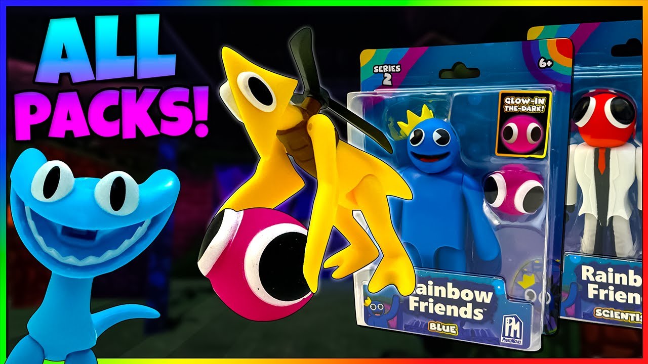 Official LOOKIES are here!! Unboxing Rainbow Friends ALL #roblox # ...