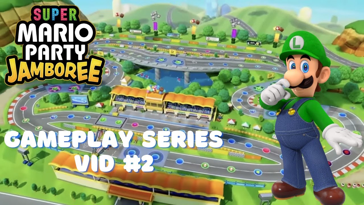 Roll 'Em Raceway! Super Mario Party Jamboree Gameplay Series Vid #2 ...
