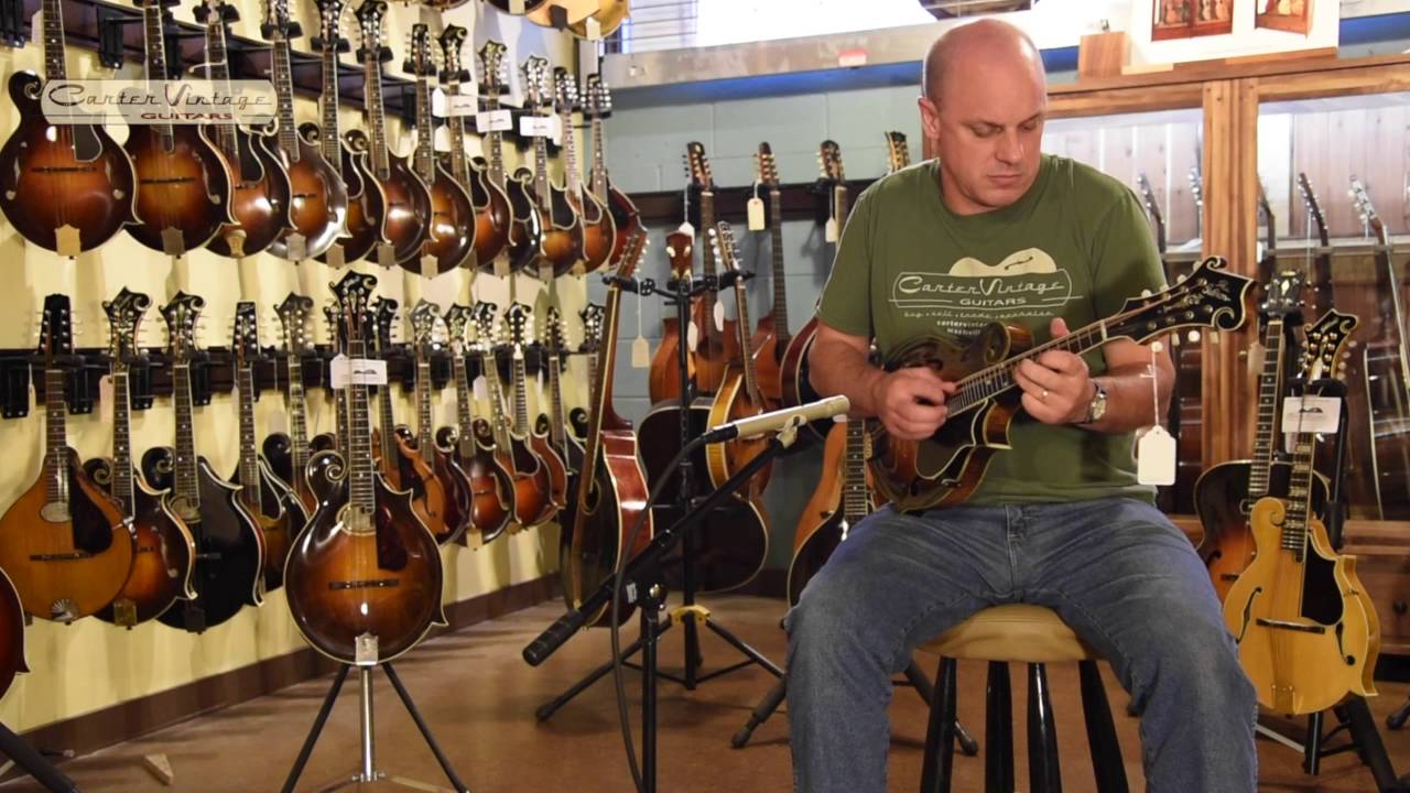 Feb 8, 1923 Lloyd Loar Gibson F-5 played by Marc MacGlashan - YouTube