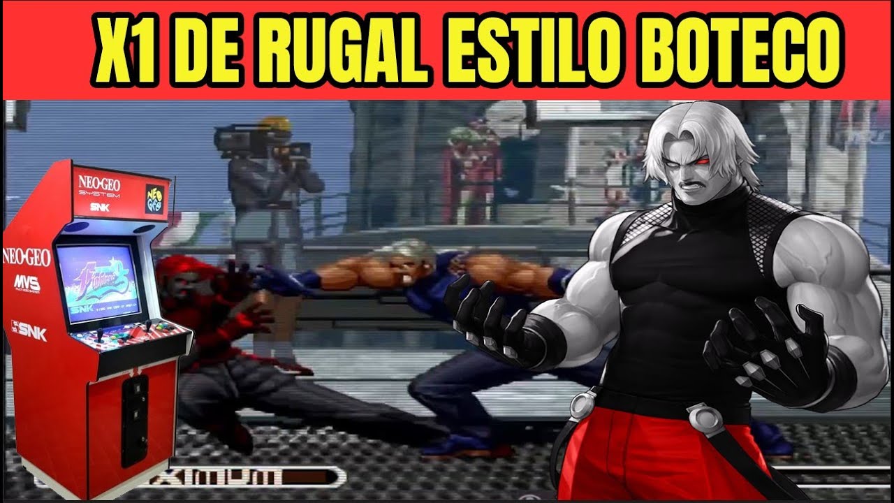 KOF 2002 PLUS AQUELE X1 DE RUGAL ESTILO BOTECO DE FLIPERAMA NINGUÉM ...