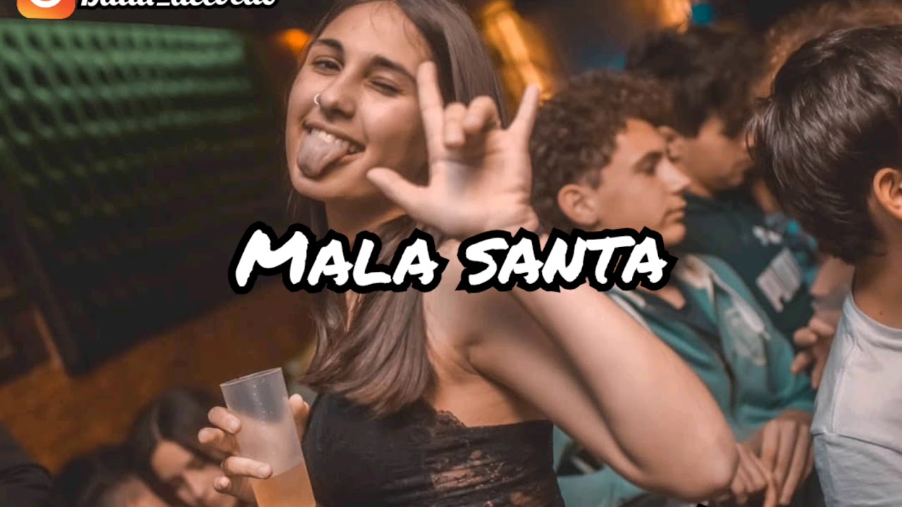 😈Mala Santa😇 (Remix) - DJ Bauu - YouTube