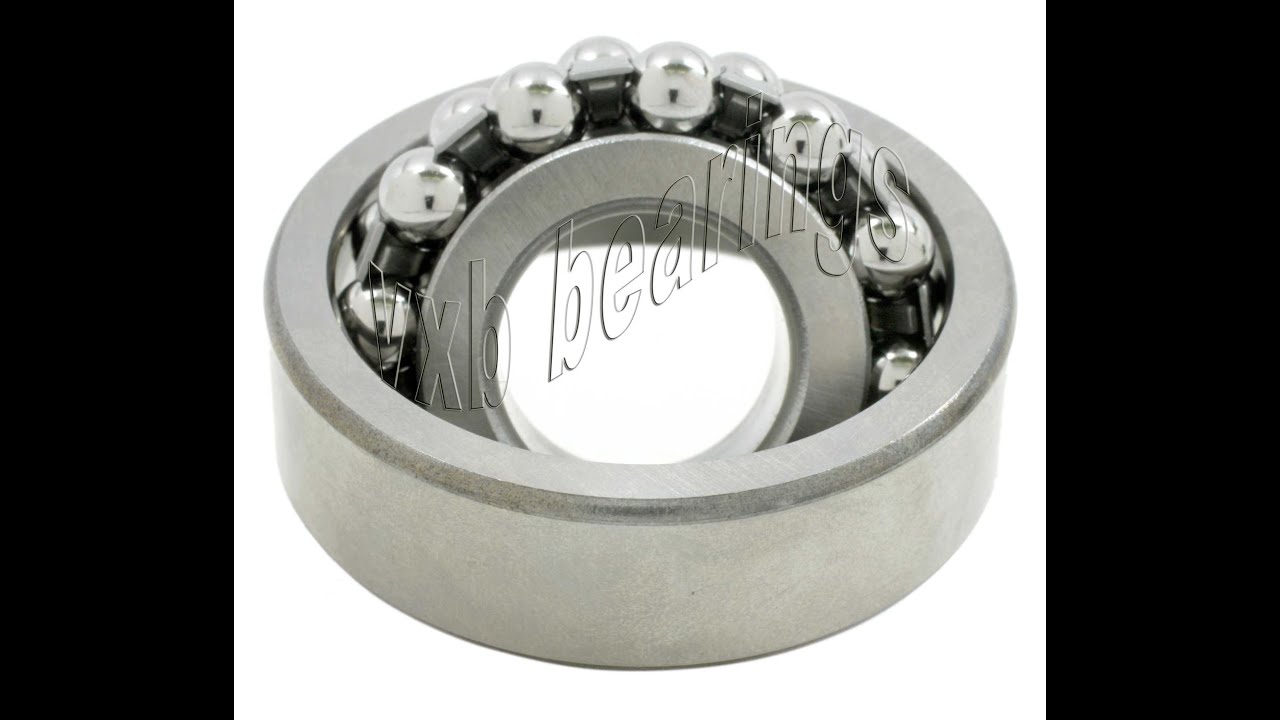 1303 Self Aligning Bearing 17x47x14 - YouTube