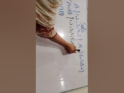 Sets, Union & intersection Mathematics | Lecture 2 | Class...... - YouTube