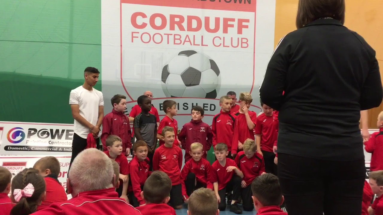 Corduff FC nursery, U8 to U11 awards 2017 - YouTube
