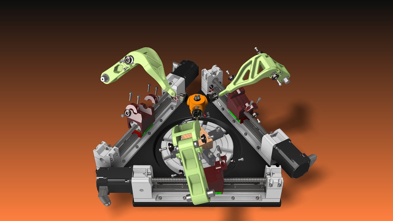 3-PRRR Parallel Manipulator - YouTube