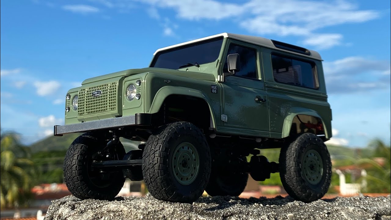 Kyosho Mini-Z MX-01 Land Rover Defender 90 Heritage Grasmere Green ...