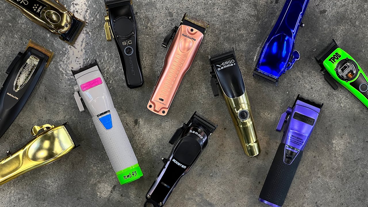 Best Clippers for Barbers 2023 Quick Review on the Top Clippers - YouTube