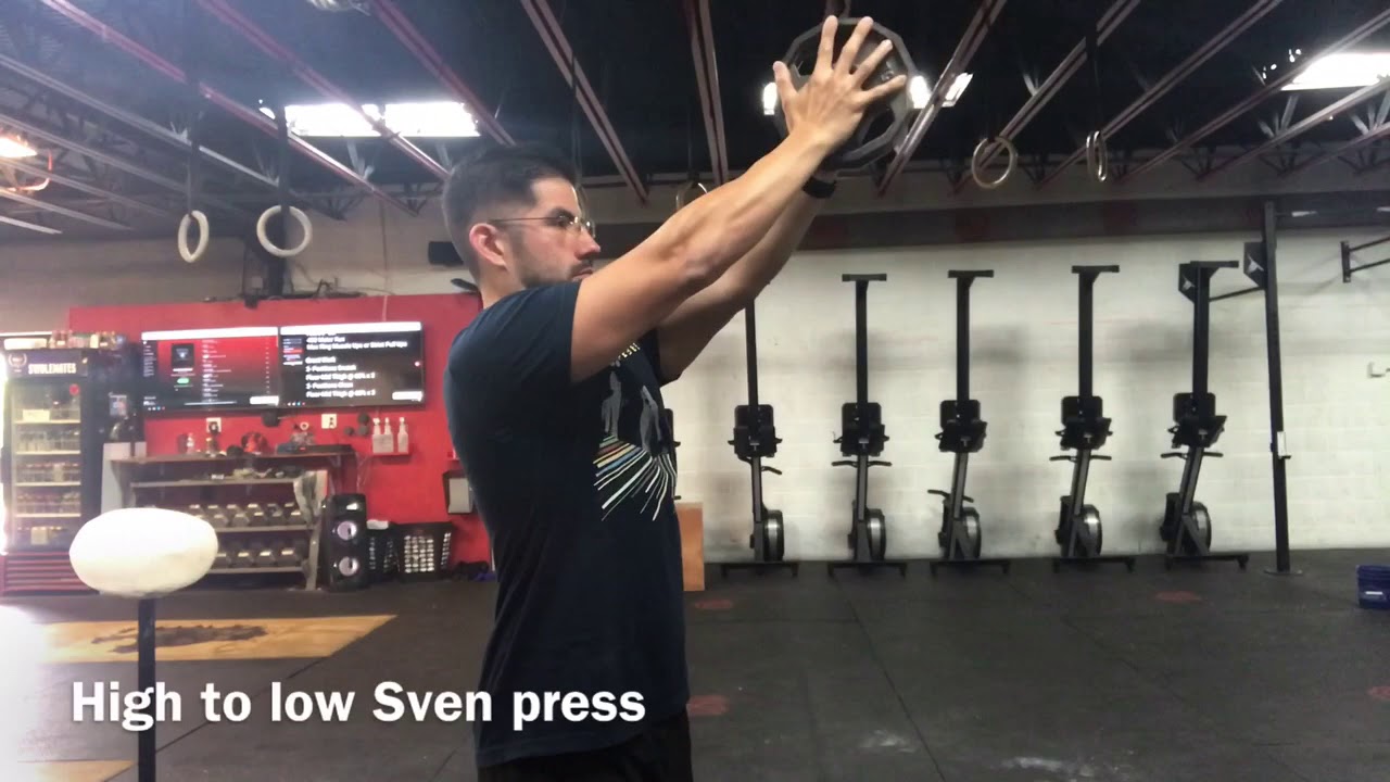 Standing Sven Press Variations for supper Pec (Clavicular Head) - YouTube