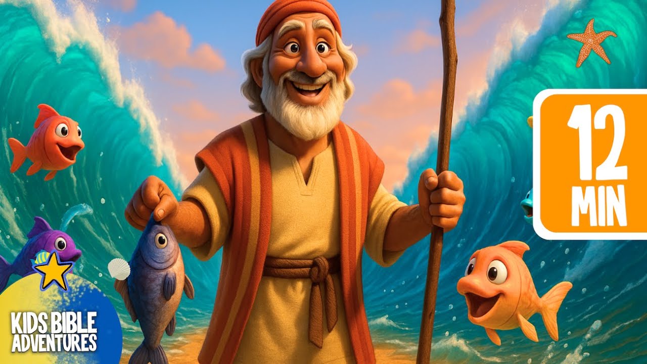 The Amazing Story Of Moses: How He Split The Sea! | Heroes Of The Bible ...