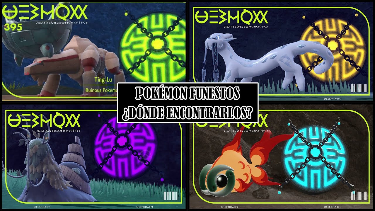| Guía completa | Cuatro Pokémon Funestos | Qué pasos seguir para ...