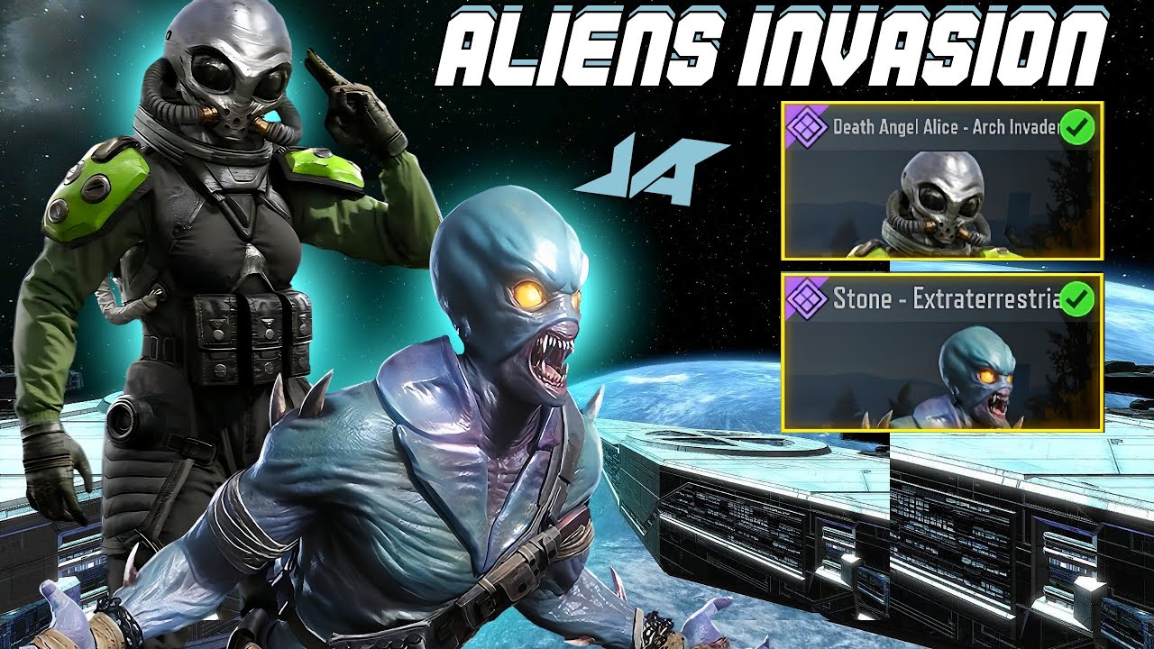 Death Angel Alice + Stone! The Two Aliens Invaders In Alcatraz (Intense ...