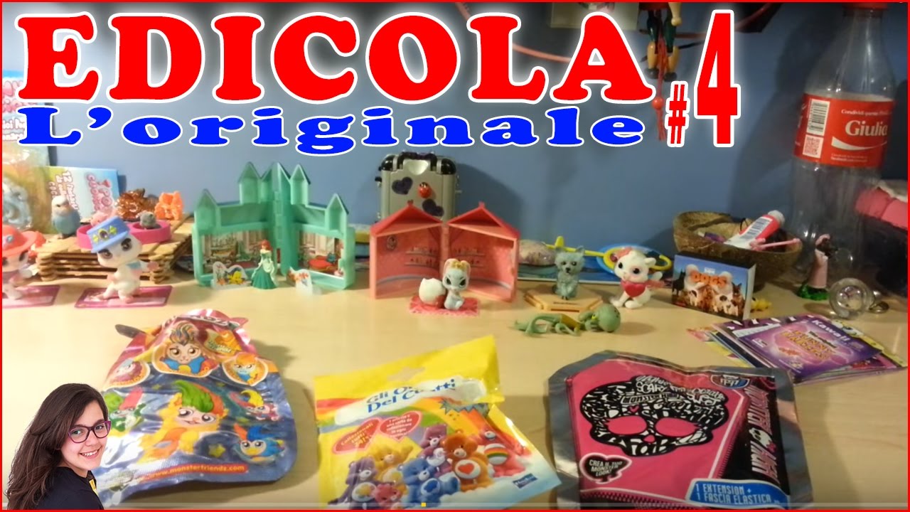 EDICOLA #4: Monster Frienz & Orsetti del Cuore - YouTube