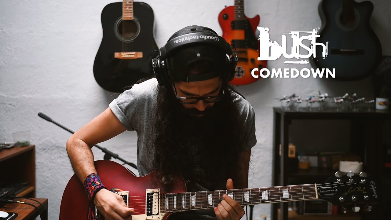 Bush - Comedown (Guitar Cover) - YouTube