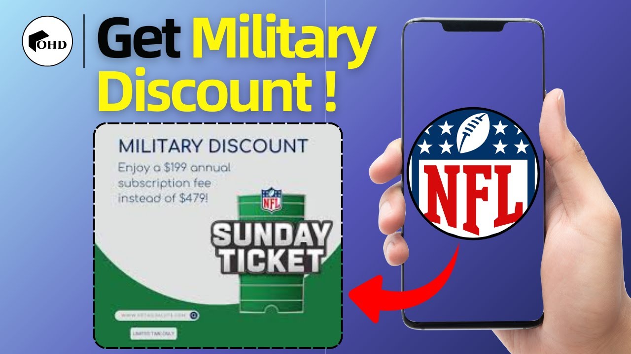 How to Get NFL Sunday Ticket Military Discount (2025 Guide) - YouTube