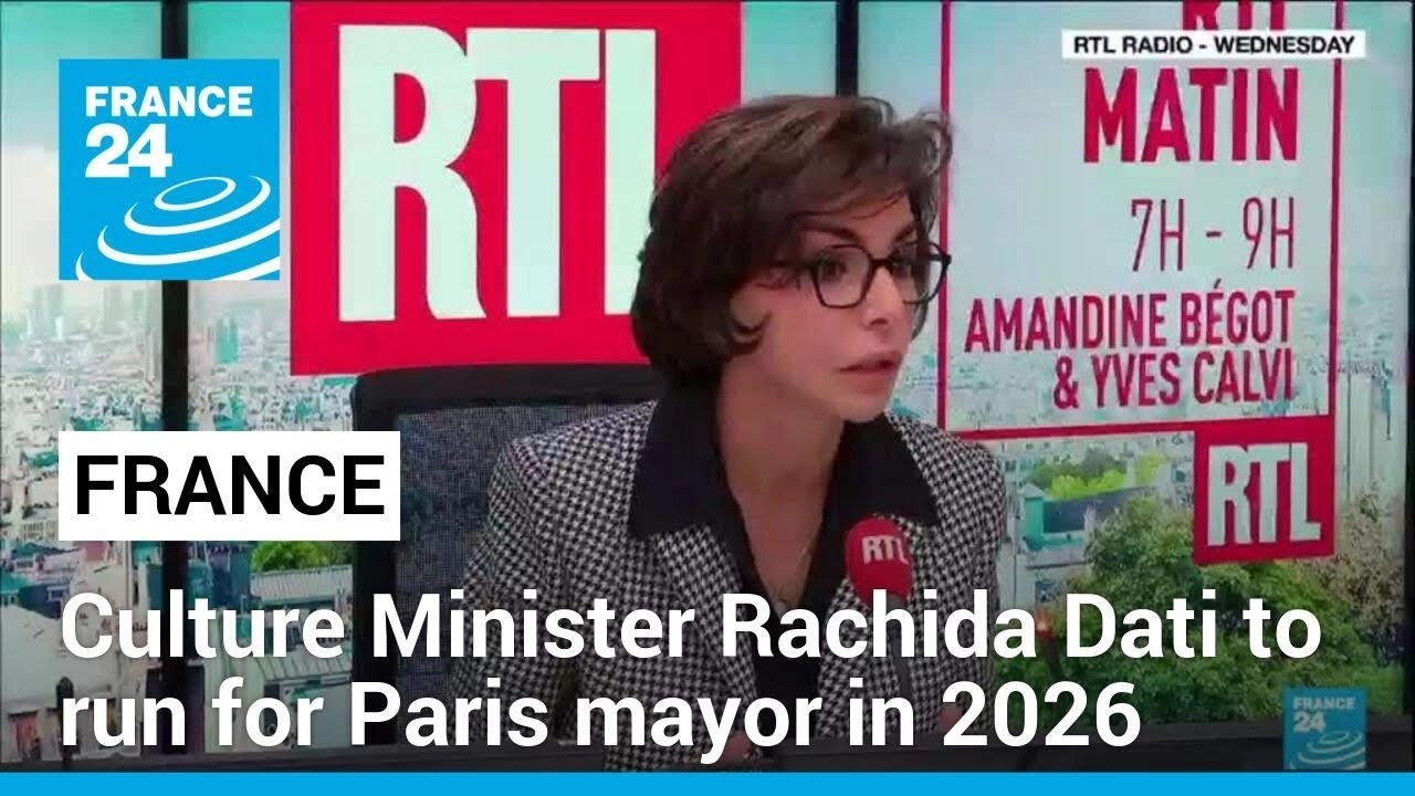 France's controversial culture minister to run for Paris mayor in 2026 ...