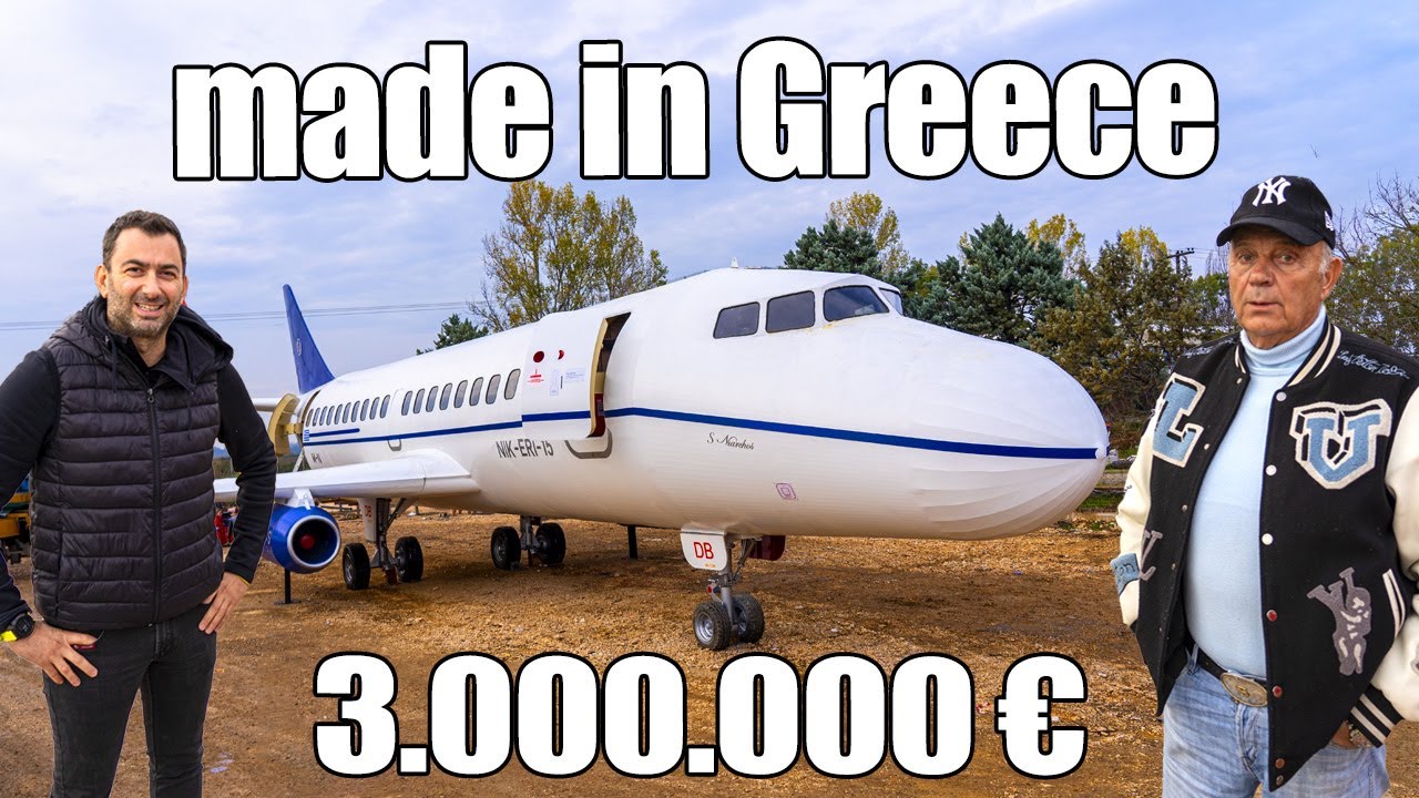 Το αεροπλάνο των Ειδικών Δυνάμεων της ΕΛ.ΑΣ. που φτιάχτηκε στη Λάρισα ...
