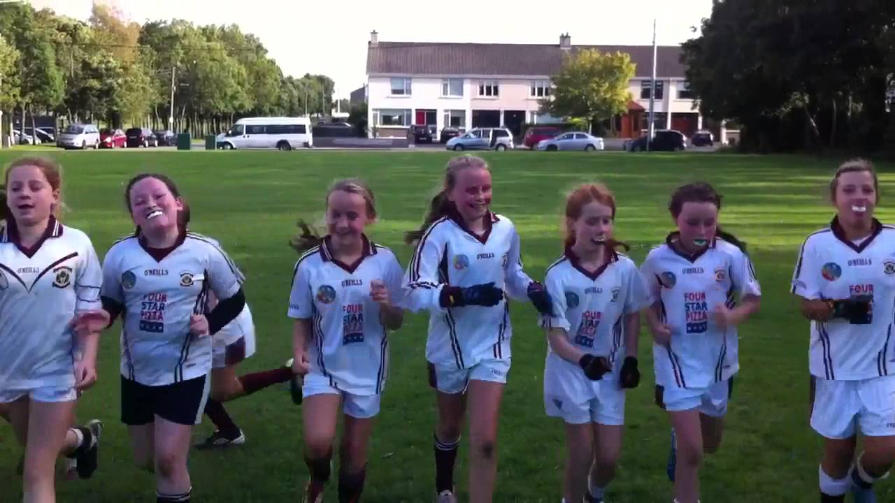 Raheny GAA U10 Girls dream of Croke Park - YouTube
