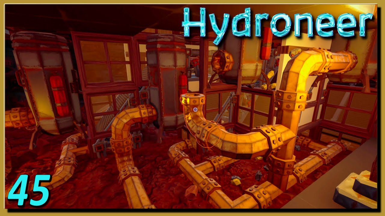 HYDRONEER 💰 Alles tieferlegen Gold BERGBAU Basis Simulator [s2e45 ...