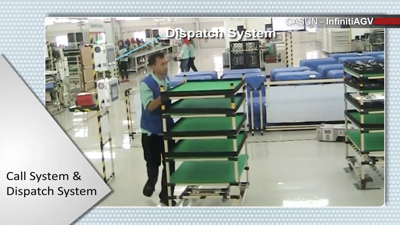 AGV with Lifter - YouTube