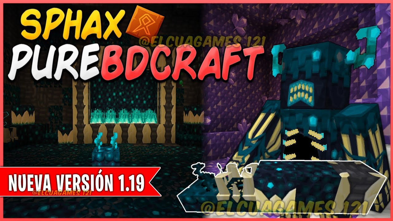 🔥TEXTURA PureBDcraft para Minecraft PE/BE 1.19.X NUEVA ACTUALIZACIÓN ...