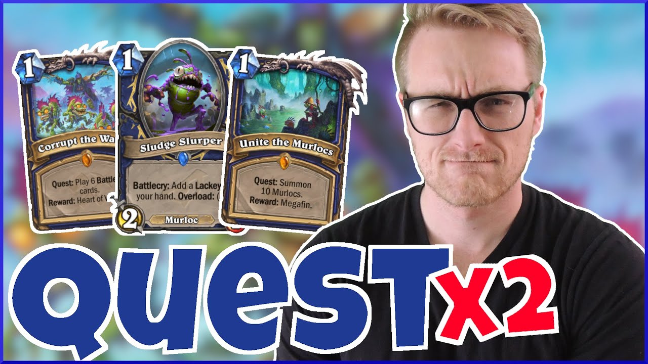 Hearthstone | TWICE as Many QUESTS as Needed | Wild Double Quest Murloc ...