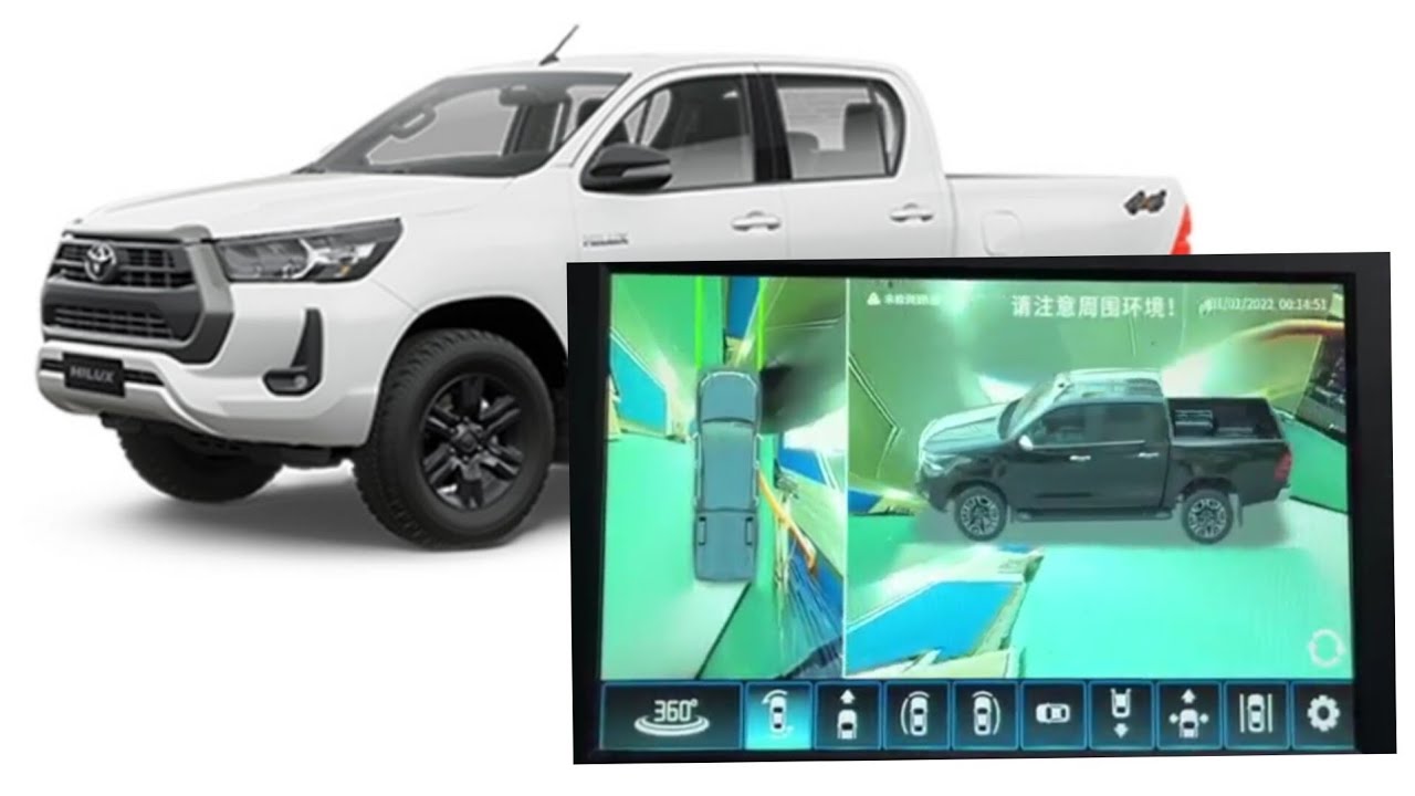 Toyota Hilux aftermarket 360 3D camera upgrade kit 🔥 | Info in ...