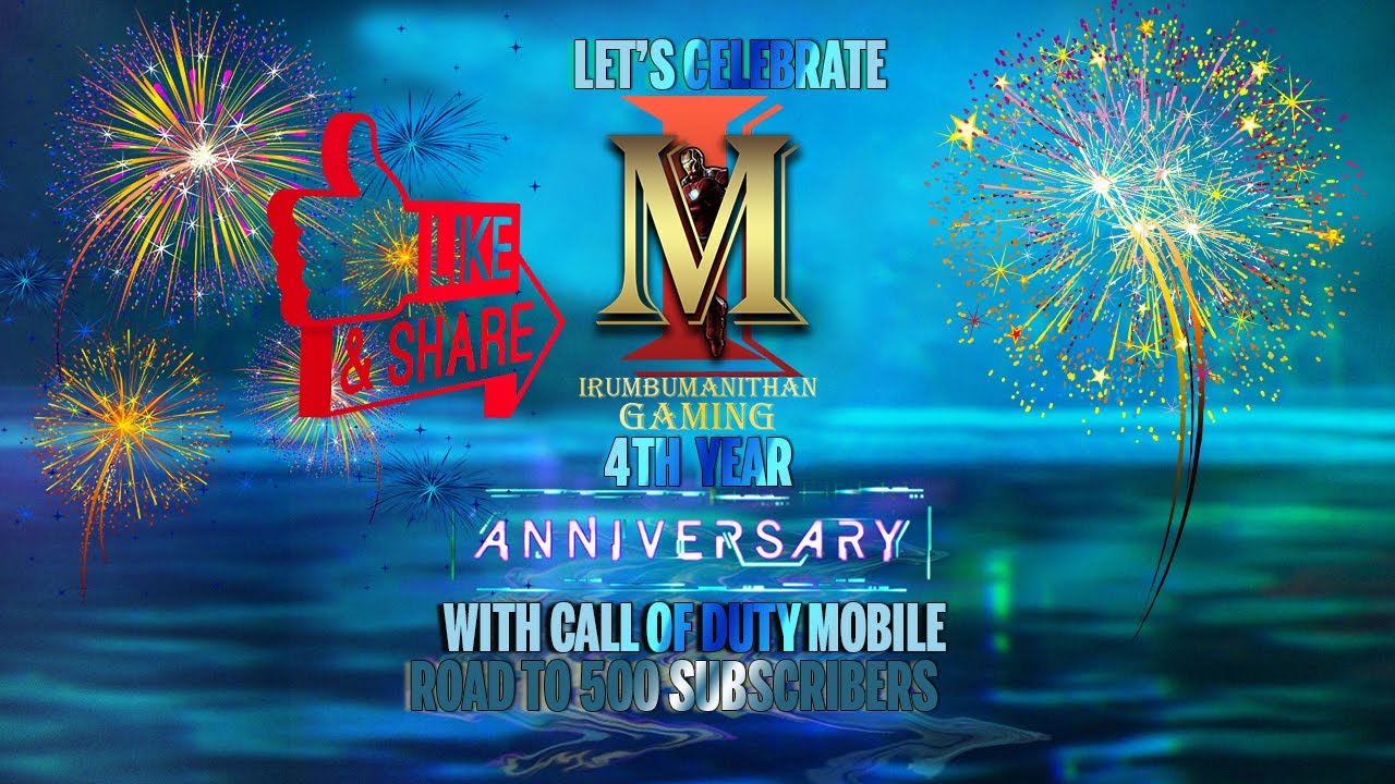 🔴Lets Celebrate Irumbumanithan Gaming's 4th Year Anniversary | Playing ...
