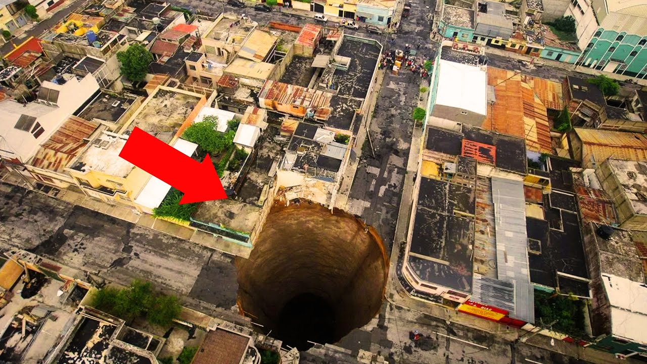 9 SUMIDORES MAIORES DO MUNDO - YouTube